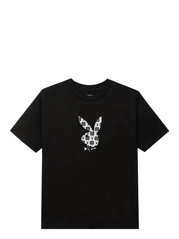 ANTI SOCIAL SOCIAL CLUB X Playboy Checkered Tee - Black