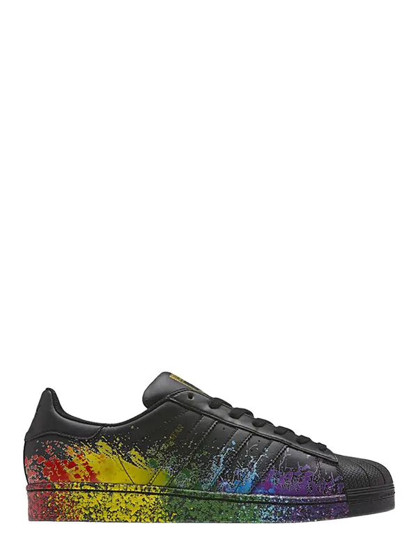 Adidas Superstar 'pride' Sneakers - Black