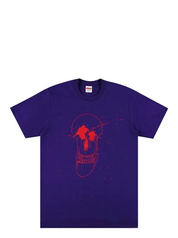 Supreme Ralph Steadman Skull Tee - Purple