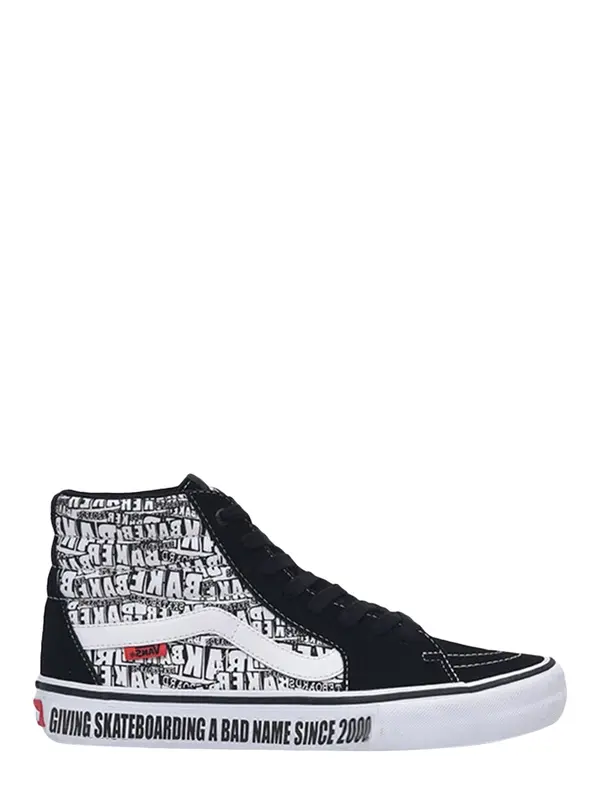 VANS Baker Skateboards X Sk8-hi Sneakers - Black