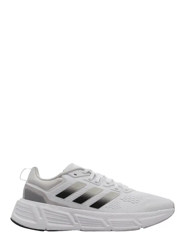 Adidas Questar Gradient Stripes Athletic Sneakers - White