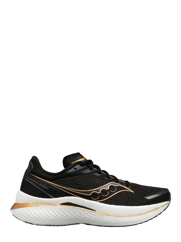 Saucony Endorphin Speed 3 Goldstruck Sneakers - Black