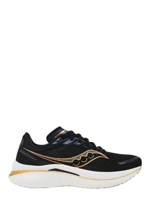 Saucony Endorphin Speed 3 Goldstruck Sneakers - Black