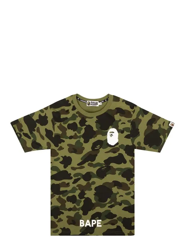 A BATHING APE 1st Camo Tee - Green