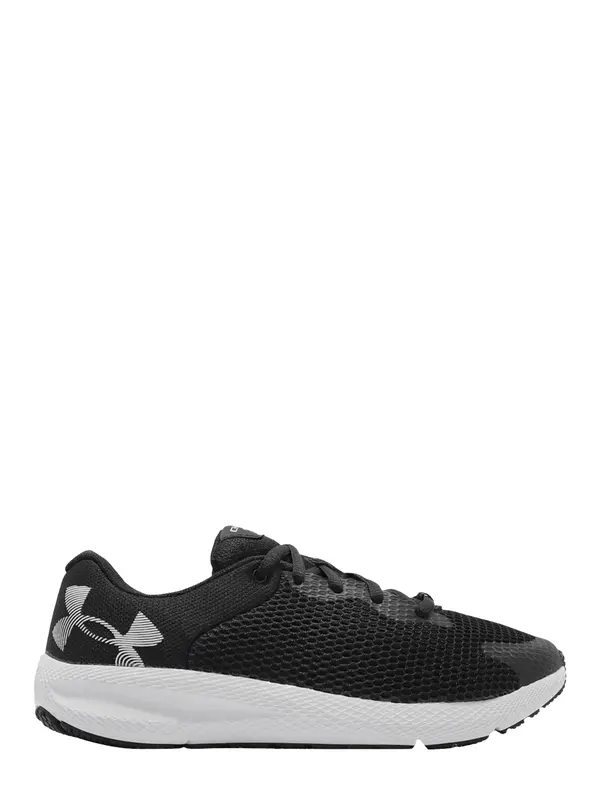 Under Armour Charged Pursuit 2 Big Logo Athletic Sneakers - Black