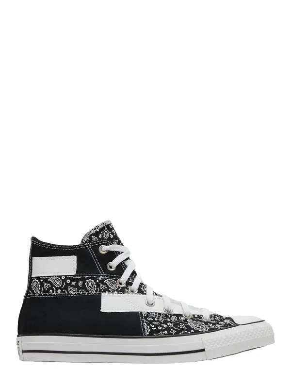 CONVERSE Chuck Taylor All Star High Paisley Patchwork - Black