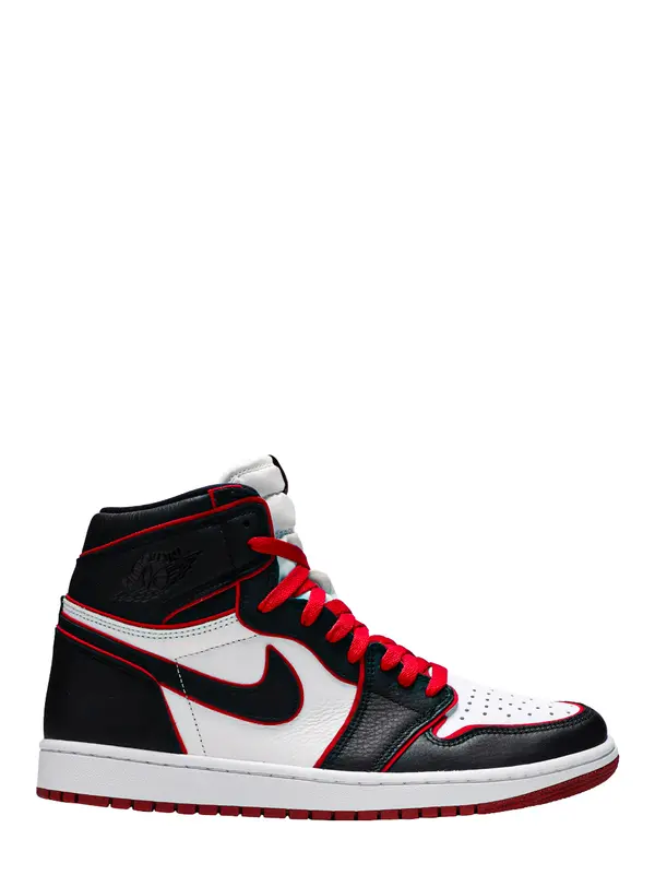 JORDAN 1 Retro High Og 'bloodline' Sneaker - Red