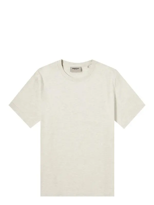 Fear Of God T-shirt 'light Heather Oatmeal - Grey