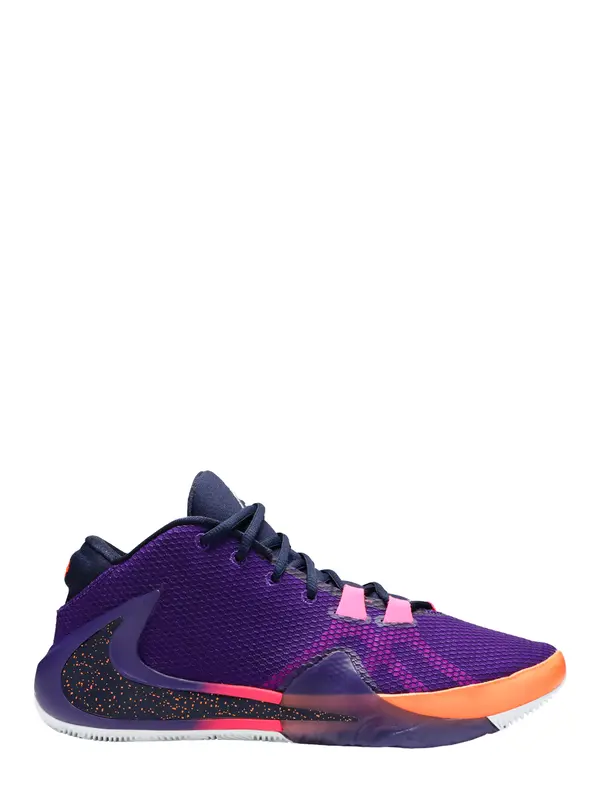 Nike Nba 2k20 X Zoom Freak 1 'all Bros 4' Gamer Exclusive Sneakers - Purple
