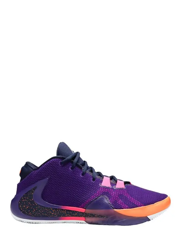 Nike Nba 2k20 X Zoom Freak 1 'all Bros 4' Gamer Exclusive Sneakers - Purple
