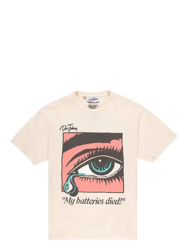 GALLERY DEPT. Dead Batteries Tee - White