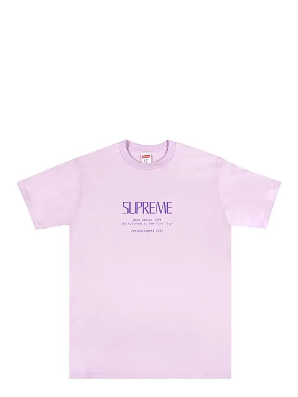 Supreme Anno Domini Tee 'light - Purple
