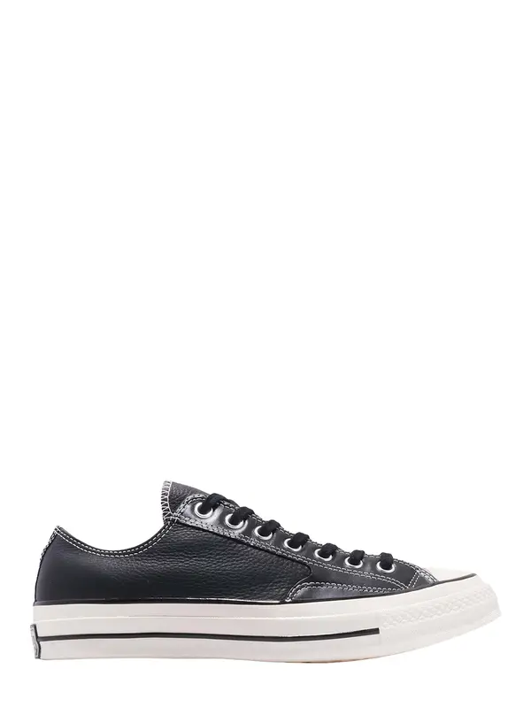 CONVERSE Chuck 70 Leather Low Top Sneakers - Black