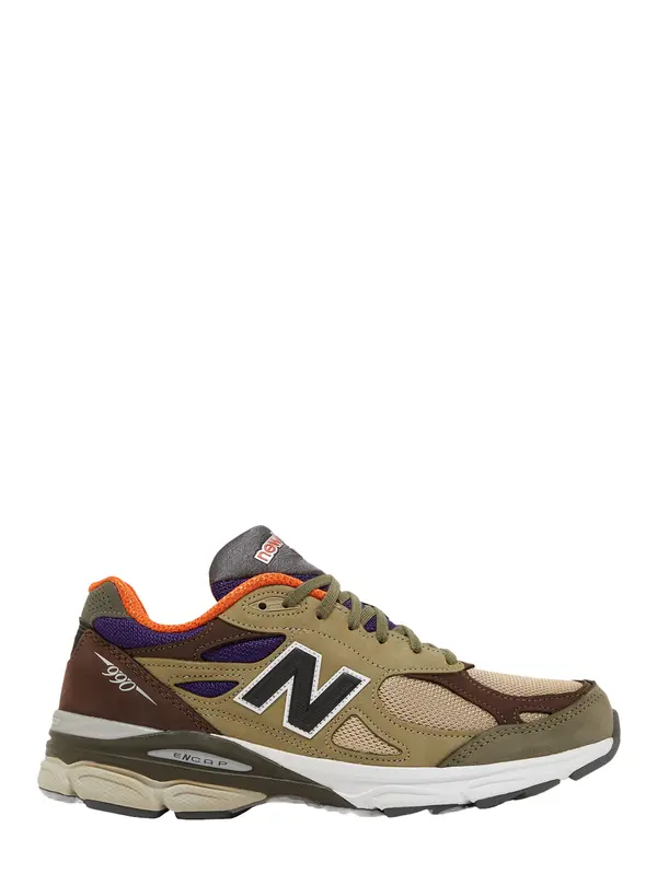 NEW BALANCE Teddy Santis X 990v3 Made In Usa Sneakers - Brown
