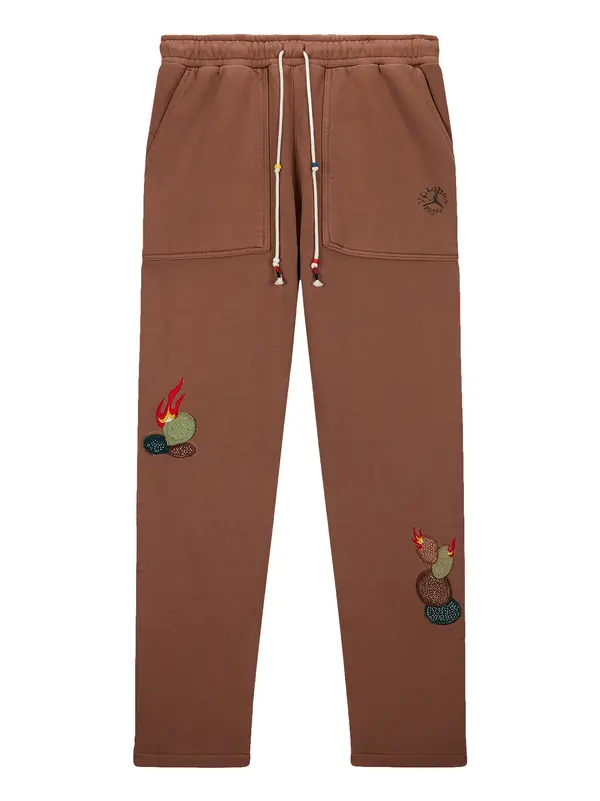JORDAN X Travis Scott Straight-leg Pants - Brown