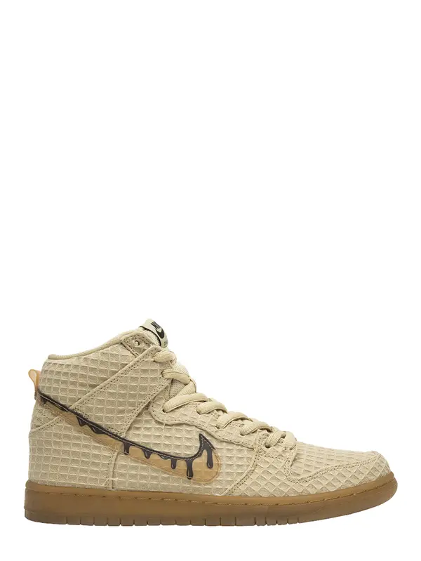 Nike Dunk High Premium Hemp Waffle Sneakers - Tan