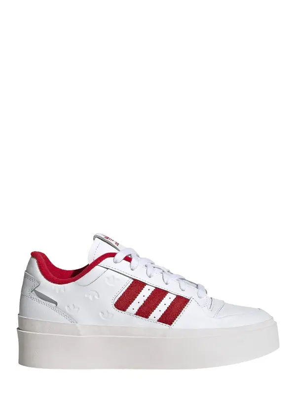 Adidas Wmns Forum Bonega Allover Debossed Trefoils - White
