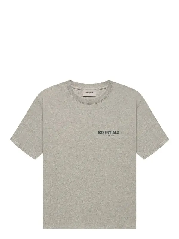Fear Of God Short-sleeve Tee 'dark Heather Oatmeal - Grey