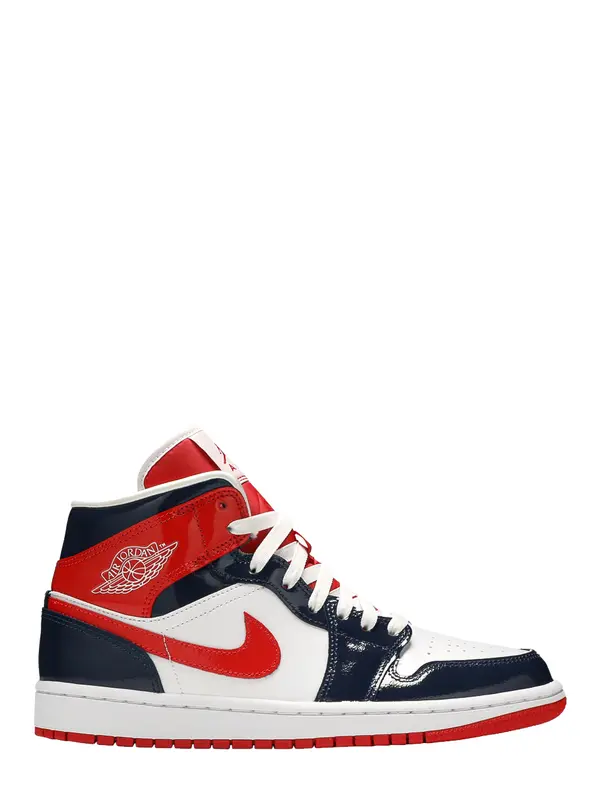 JORDAN 1 Mid 'champ Colors' High-top Sneakers - Blue