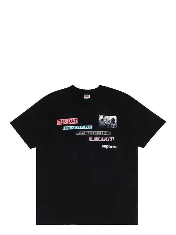Supreme Joie De Vivre Tee - Black