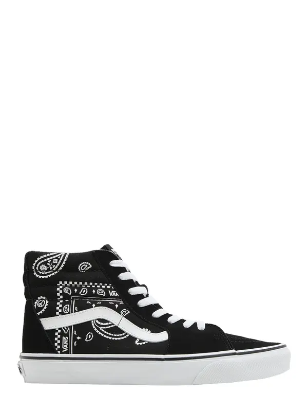 VANS Sk8-hi Peace Paisley Sneakers - Black