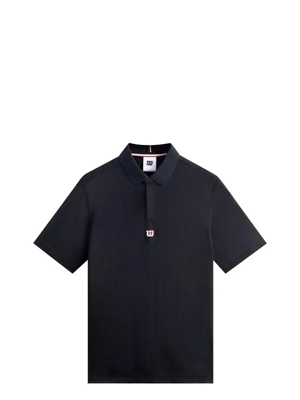 Kith For Wilson Game Point Polo Shirt - Black
