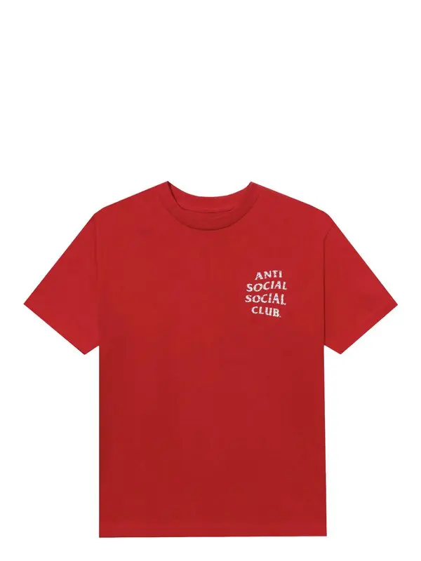 ANTI SOCIAL SOCIAL CLUB X Case Study Flag Tee - Red
