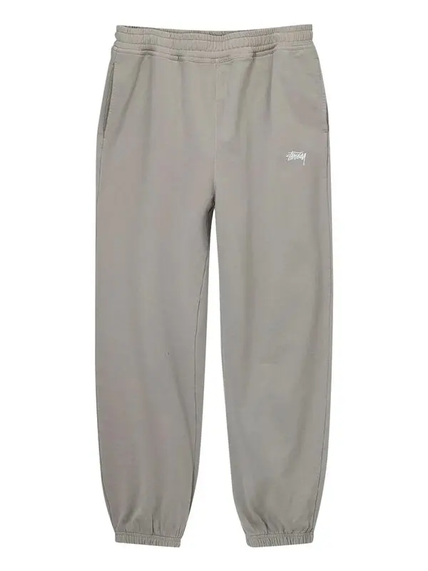 StÜssy Overdyed Stock Logo Pant - Grey