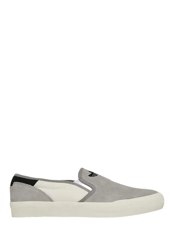 Adidas Shmoofoil Solid Slip On Sneakers - Grey