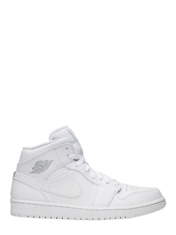 JORDAN 1 Retro Mid-top Sneakers - White