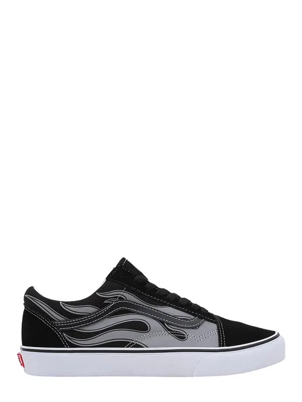 VANS Old Skool 'reflective Flame' Sneakers - Black
