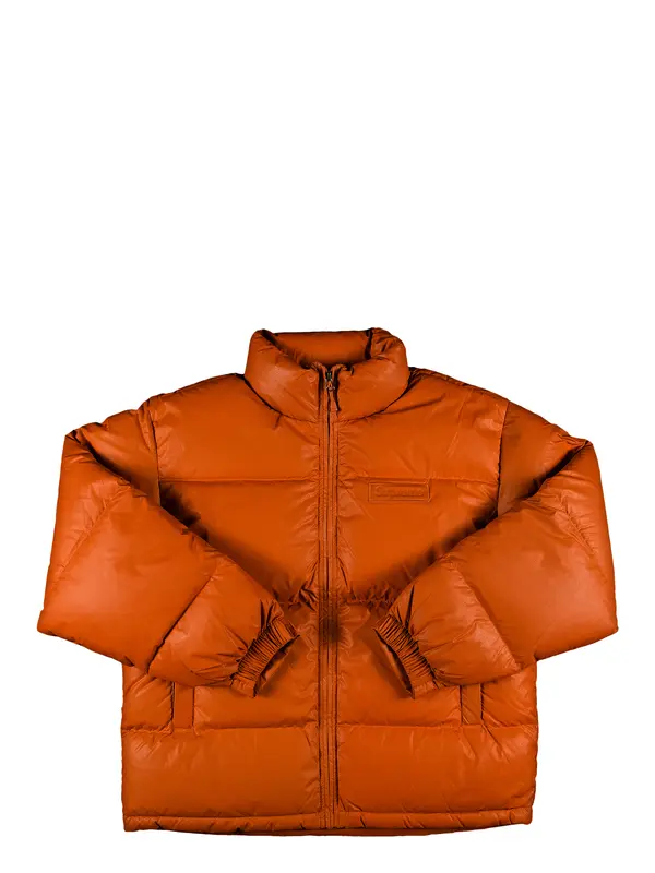 Supreme Reflective Speckled Down Jacket - Orange