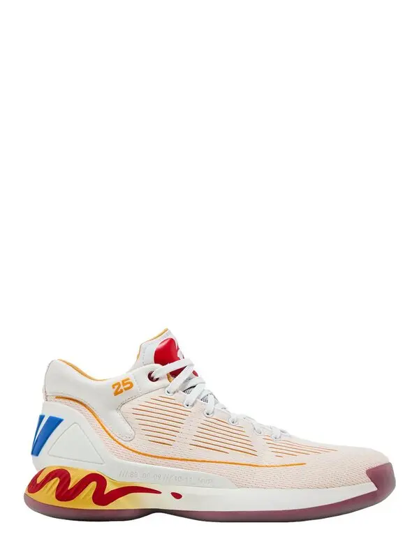 Adidas Mcdonald's X D Rose 'rose Sauce' Sneakers - White