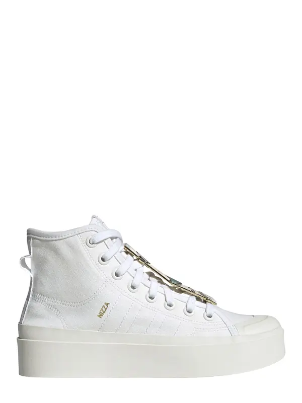 Adidas Wmns Nizza Bonega Mid Sneakers - White