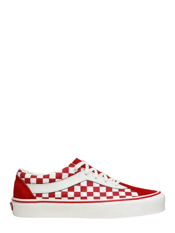 VANS Bold Ni Checkerboard Sneakers - Red
