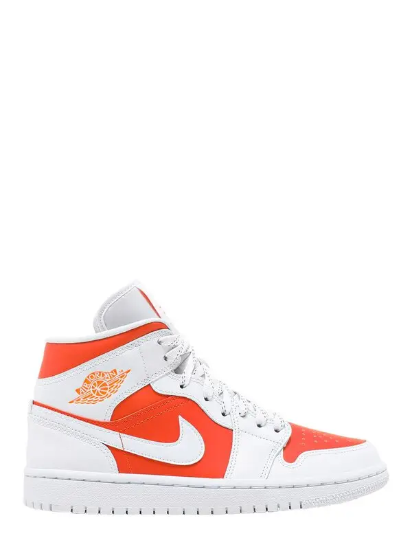 JORDAN 1 Mid Se Sneakers - Orange