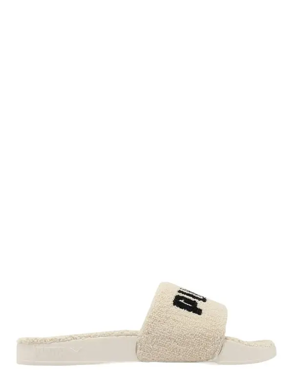 PUMA Leadcat 2.0 Sherpa Slide - Cream