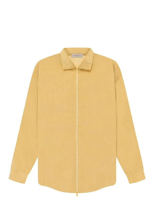 Fear Of God Corduroy Shirt Jacket 'light Tuscan - Yellow