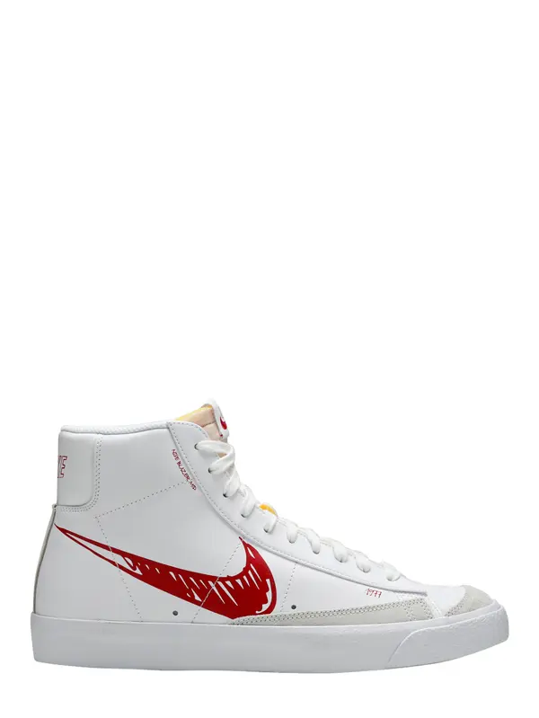 Nike Blazer Mid '77 Sketch High-top Sneakers - White