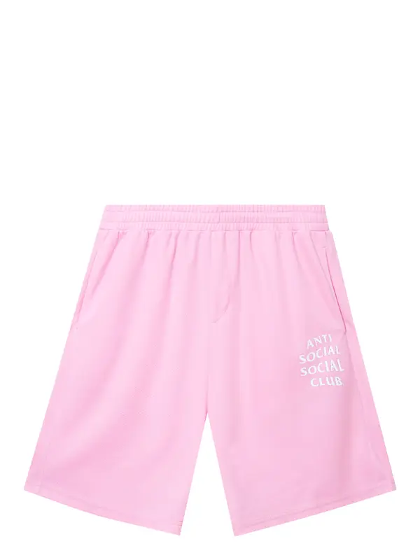 ANTI SOCIAL SOCIAL CLUB Never Made The Team Mesh Shorts - Pink