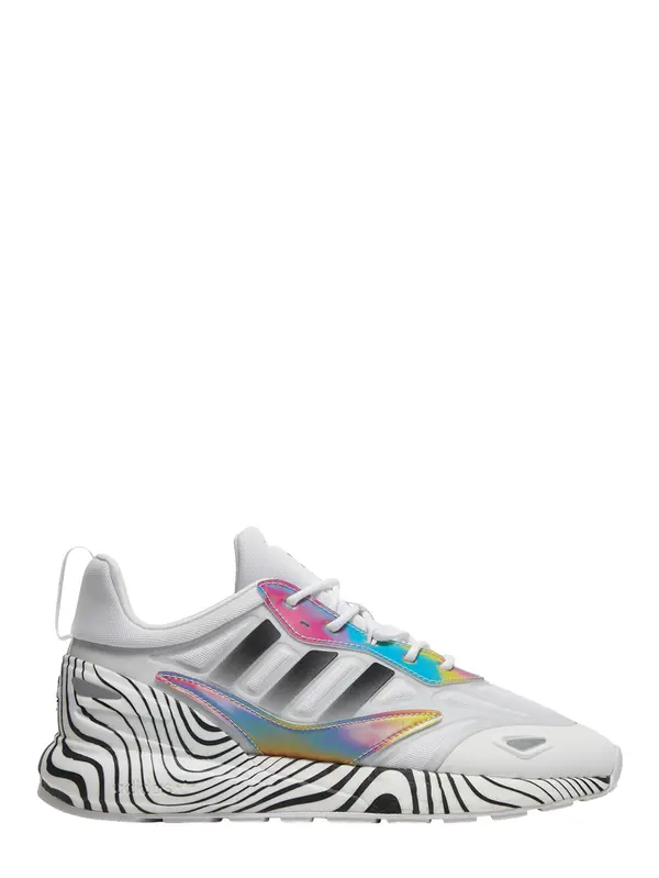 Adidas Patrick Mahomes X Zx 2k Boost Hypnotic Lines - White