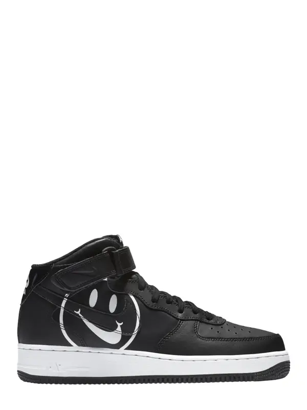 Nike Force 1 Mid Sneakers - Black