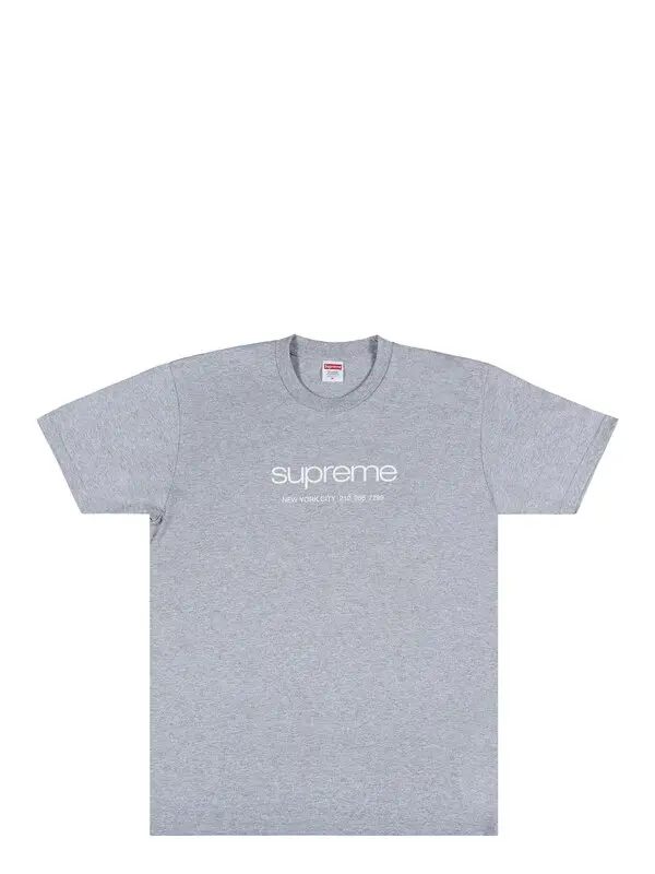 Supreme Shop Tee 'heather - Grey
