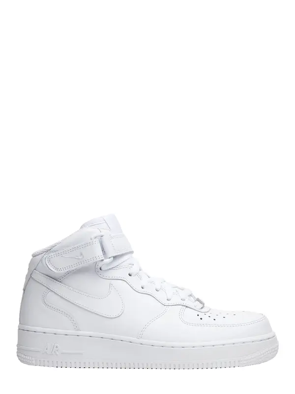 Nike Force 1 Mid 07 Leather Sneakers - White