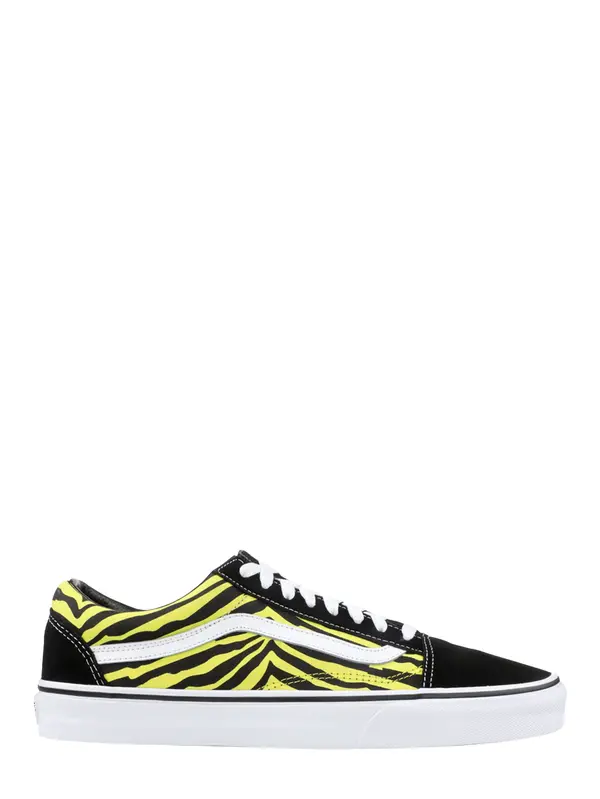 VANS Old Skool Zebra Sneakers - Yellow