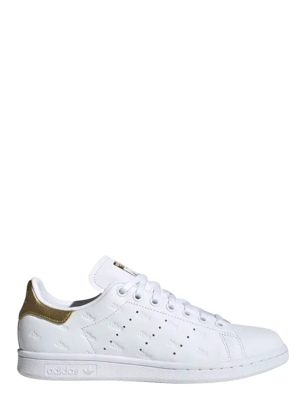 Adidas Stan Smith Debossed Logo Sneakers - White