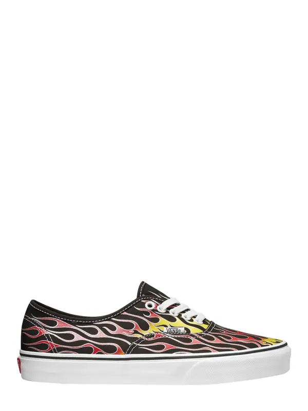 VANS Authentic Mash Up Flames Sneakers - Black