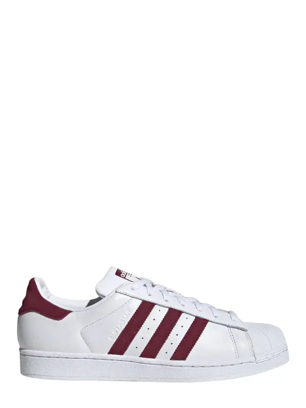 Adidas Superstar Collegiate Burgundy - White