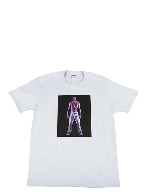 Supreme Tupac Hologram Tee 'ash - Grey