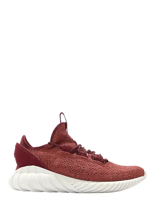 Adidas Tubular Doom Sock Primeknit Sneakers - Red